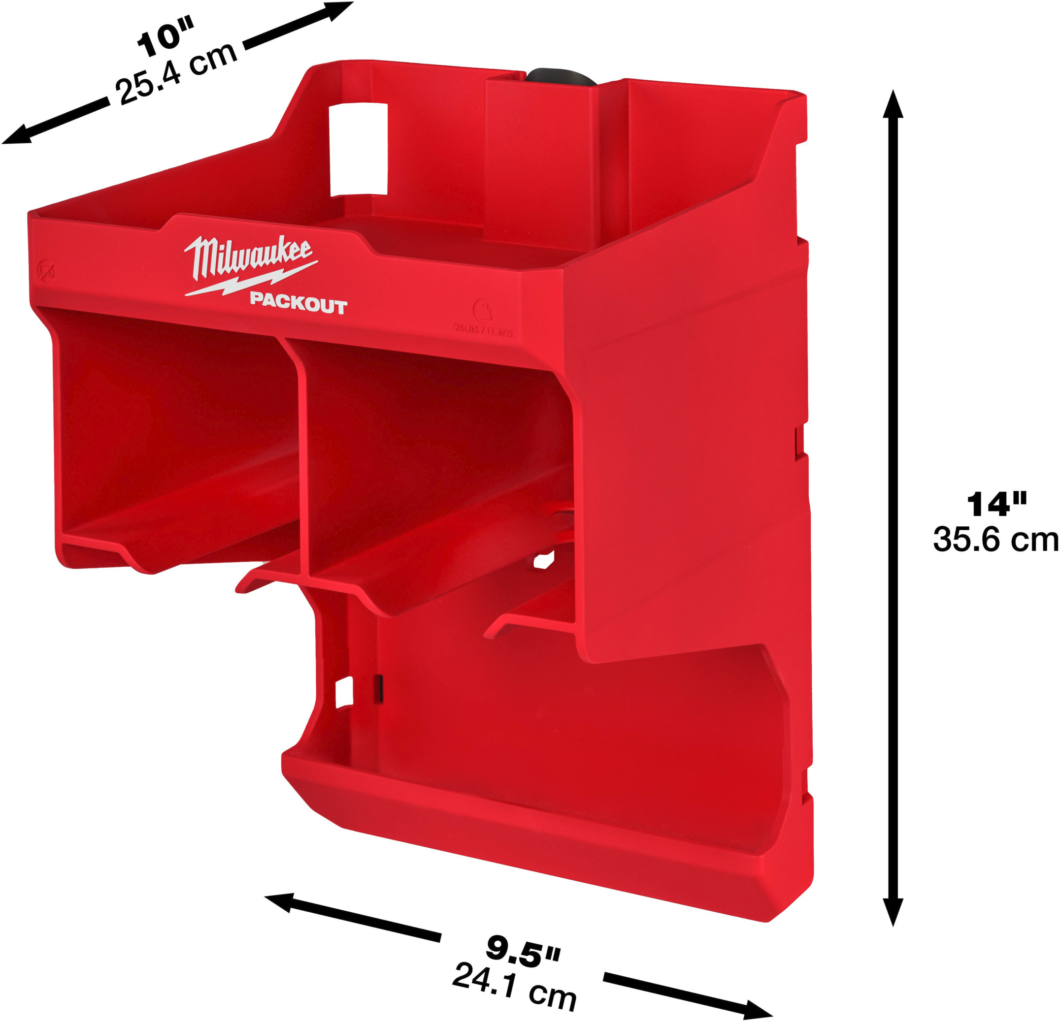 MILWAUKEE 4932480712 PACKOUT houder voor boren | Klium