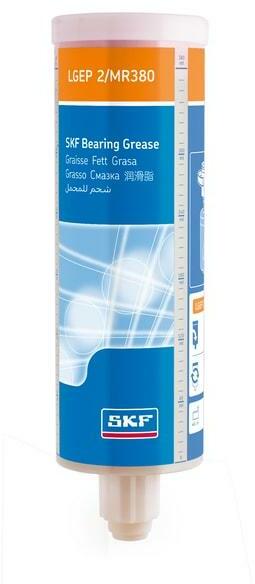 SKF LGEP 2/MR380 refill cartridge filled with grease, without battery ...