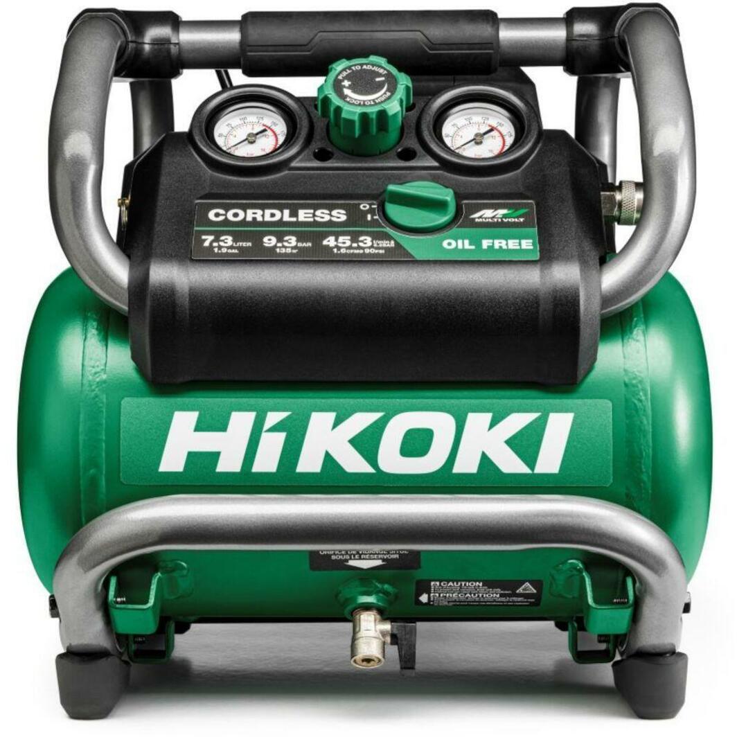 HIKOKI EC36DAW4Z 36V accu-compressor 7,3 L - 9,3bar in doos (zonder ...