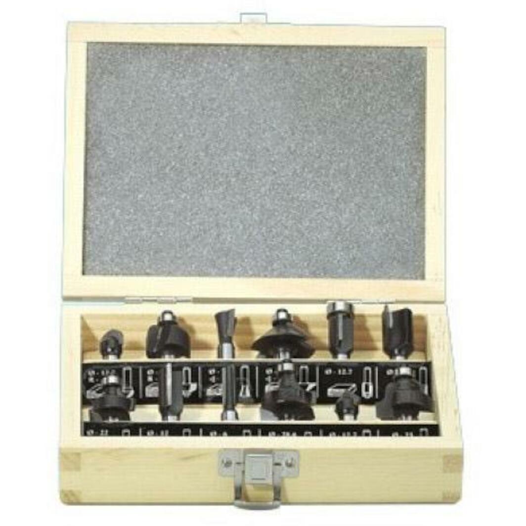 HIKOKI 711016 HM frezenset 6 mm 12-delig | Klium