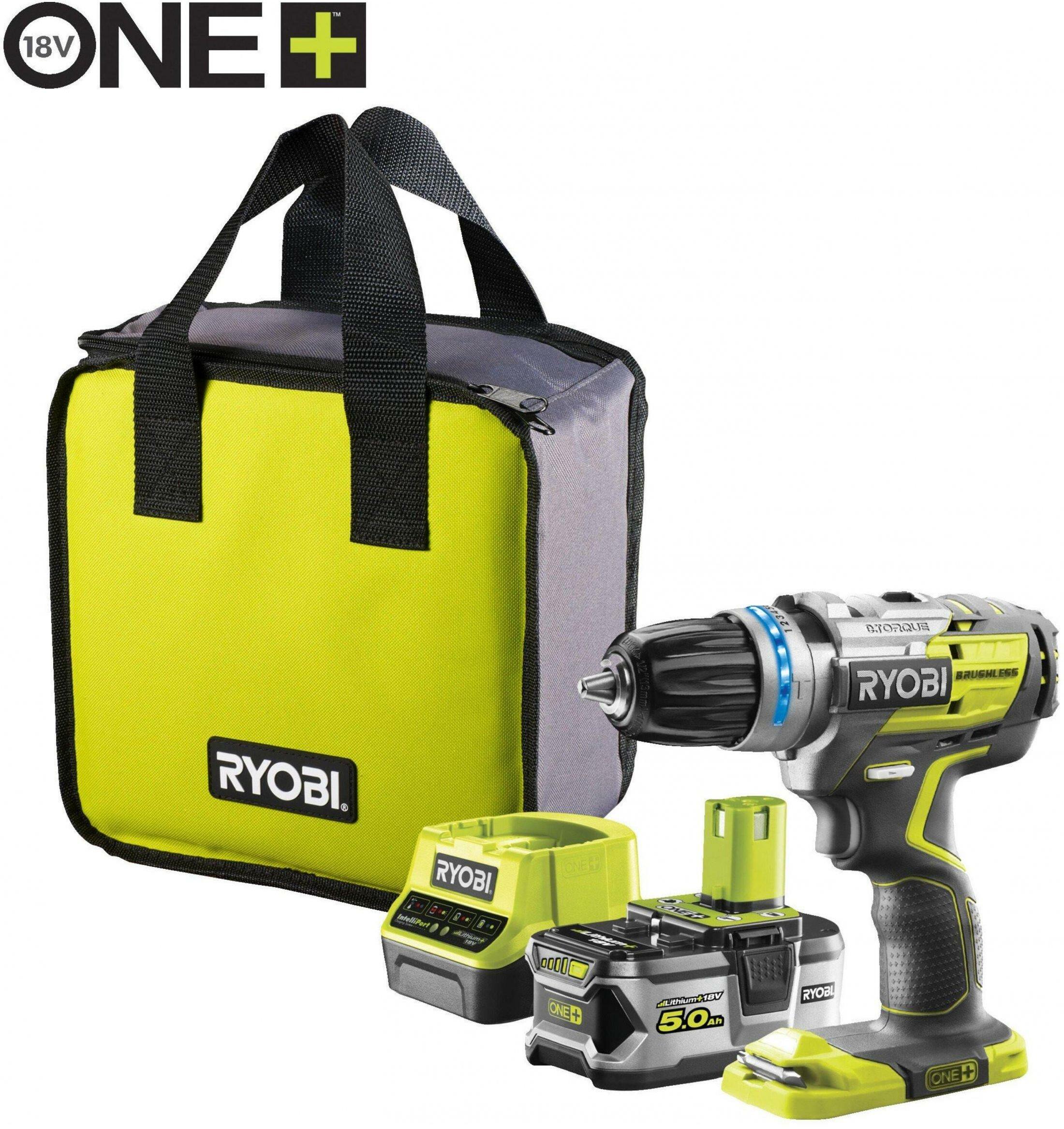 RYOBI R18PDBL-252S 18V ONE+ Brushless cordless impact drill 50Nm in ...