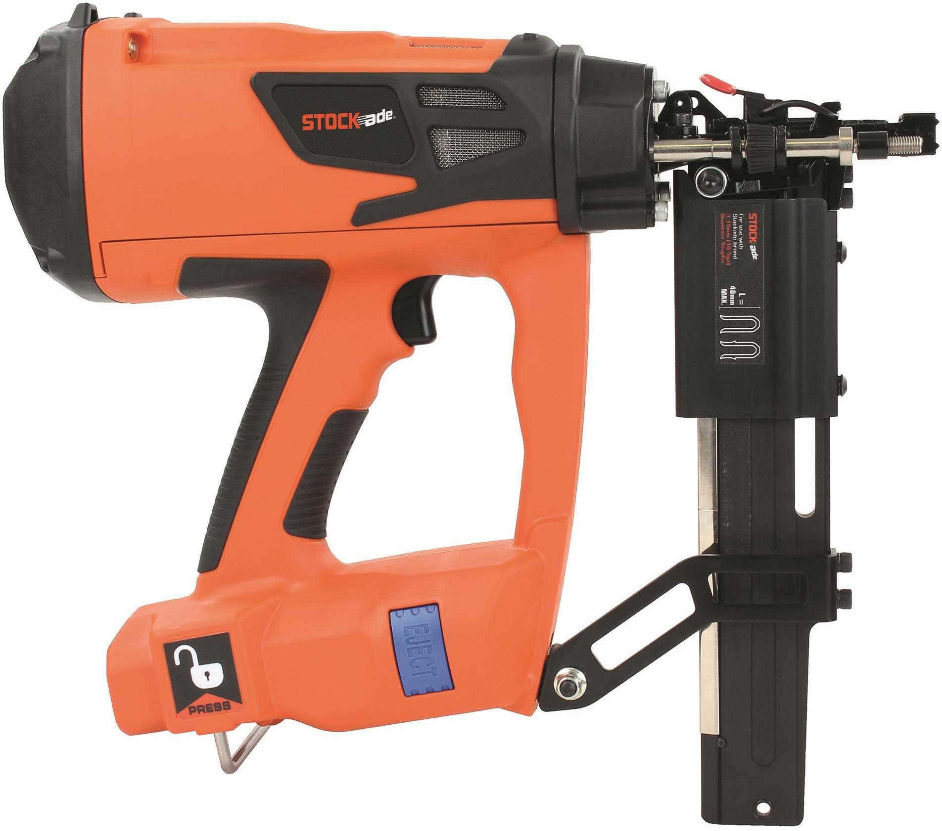 STOCKADE ST315i 3.7V cordless stapler stapler 33-40mm in case (1x 2.5Ah ...