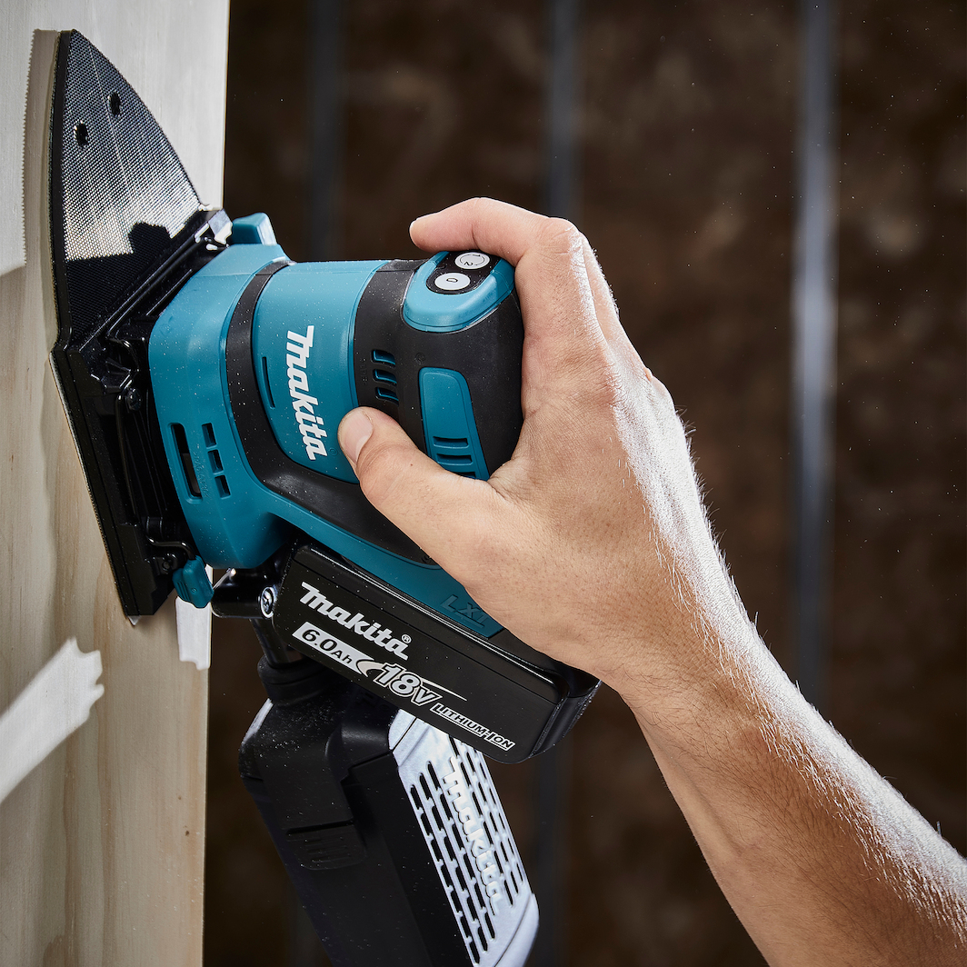 MAKITA DBO480ZJ 18V LXT accu-vlakschuurmachine 112 x 102 mm in MAKPAC ...