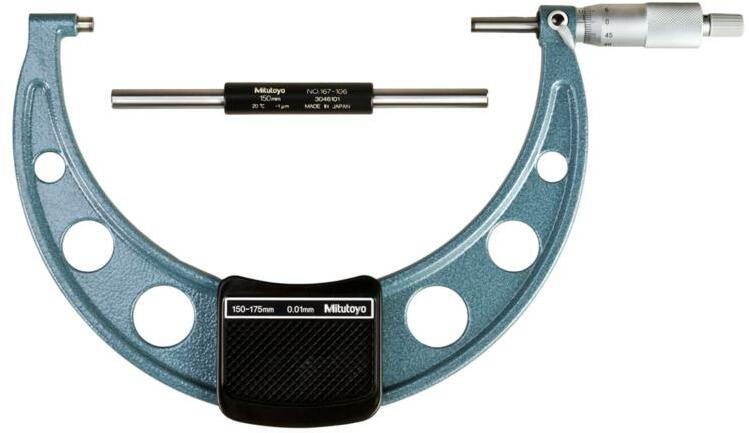 MITUTOYO 103-144-10 buitenschroefmaat 175-200mm 0,01mm | Klium