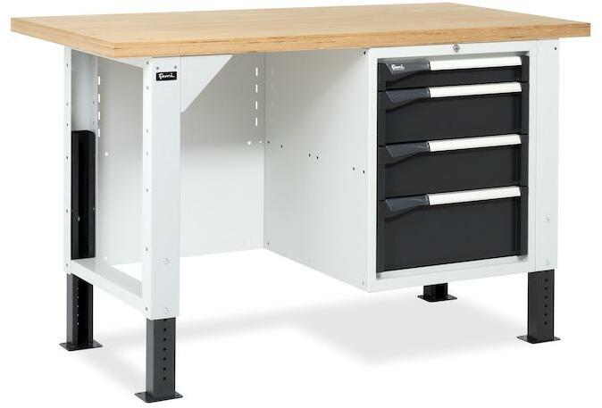 FAMI WORKMASTER BR werkbank multiplex blad 40 mm 1500x750x1115 mm ...