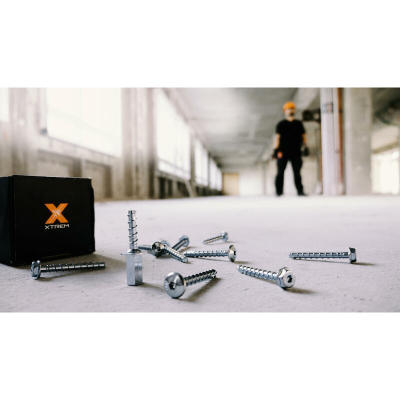 SPIT 058679 TAPCON 5 ROD XTREM Ø6 Vis à béton autotaraudeuse M8-M10 ...