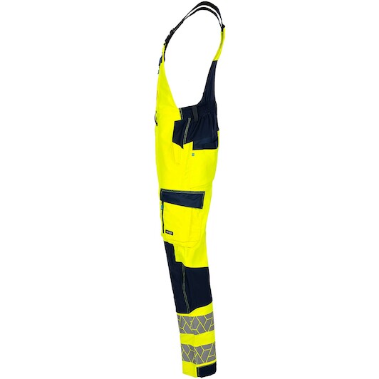 SYNQ BREAQOUT 813W bib & brace trousers, stretch zones, high-vis class ...