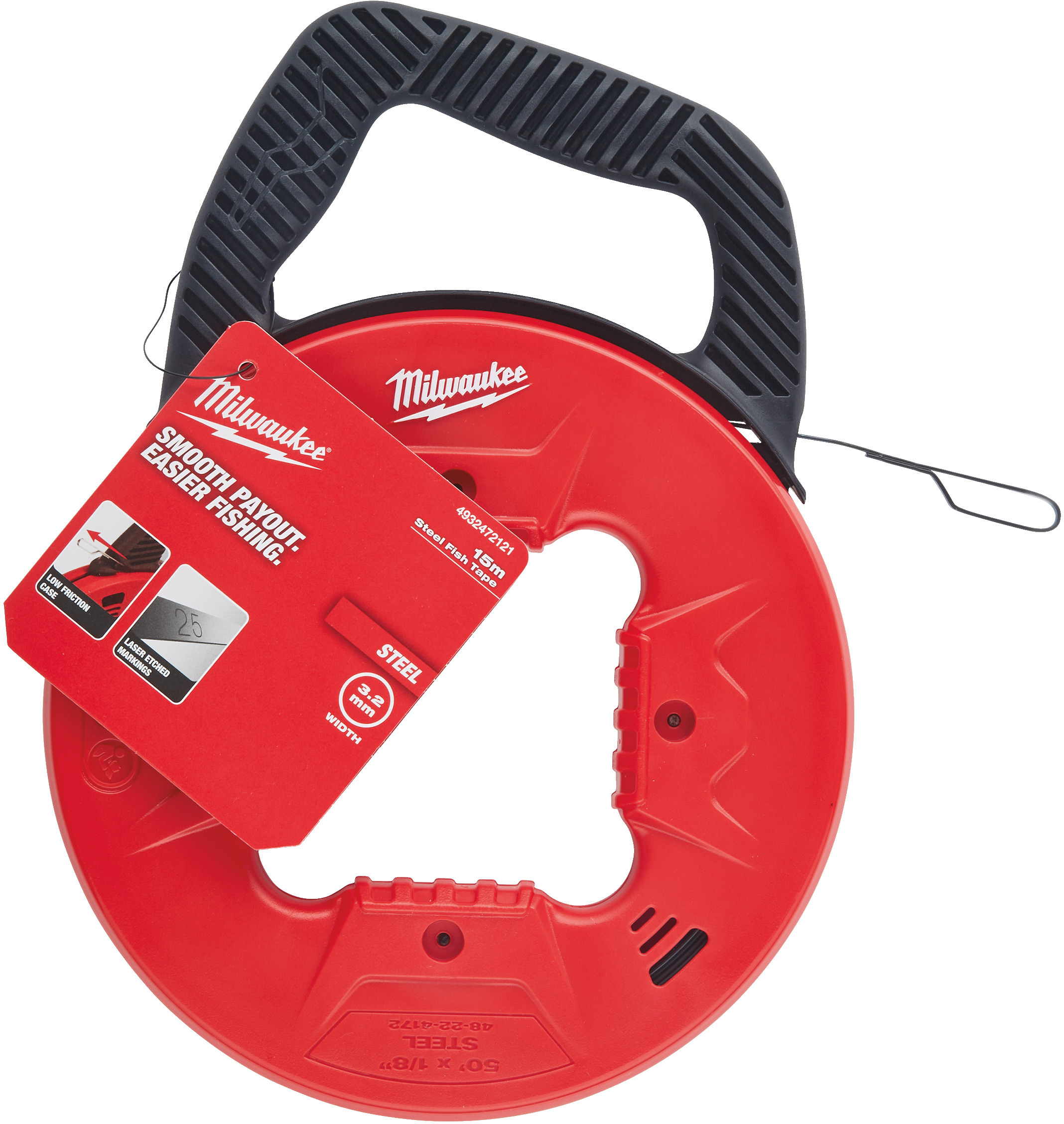 MILWAUKEE 4932472121 stalen trekveer 15 m | Klium