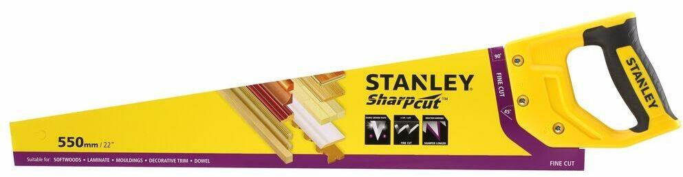 STANLEY STHT20372-1 universele handzaag sharpcut 550 mm - 11 tpi | Klium