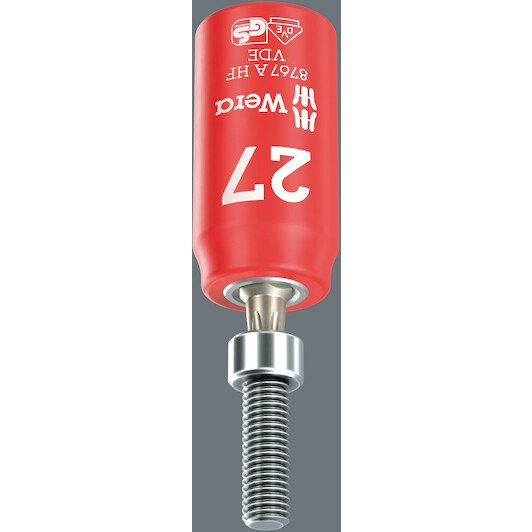 WERA 8767 A VDE HF TORX Capuchon d'embout Zyklop, isolé, avec ...