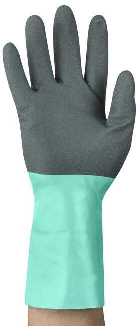 ANSELL 58-128 ALPHATEC nitrile green-grey gloves 1 pair - 58128080 | Klium