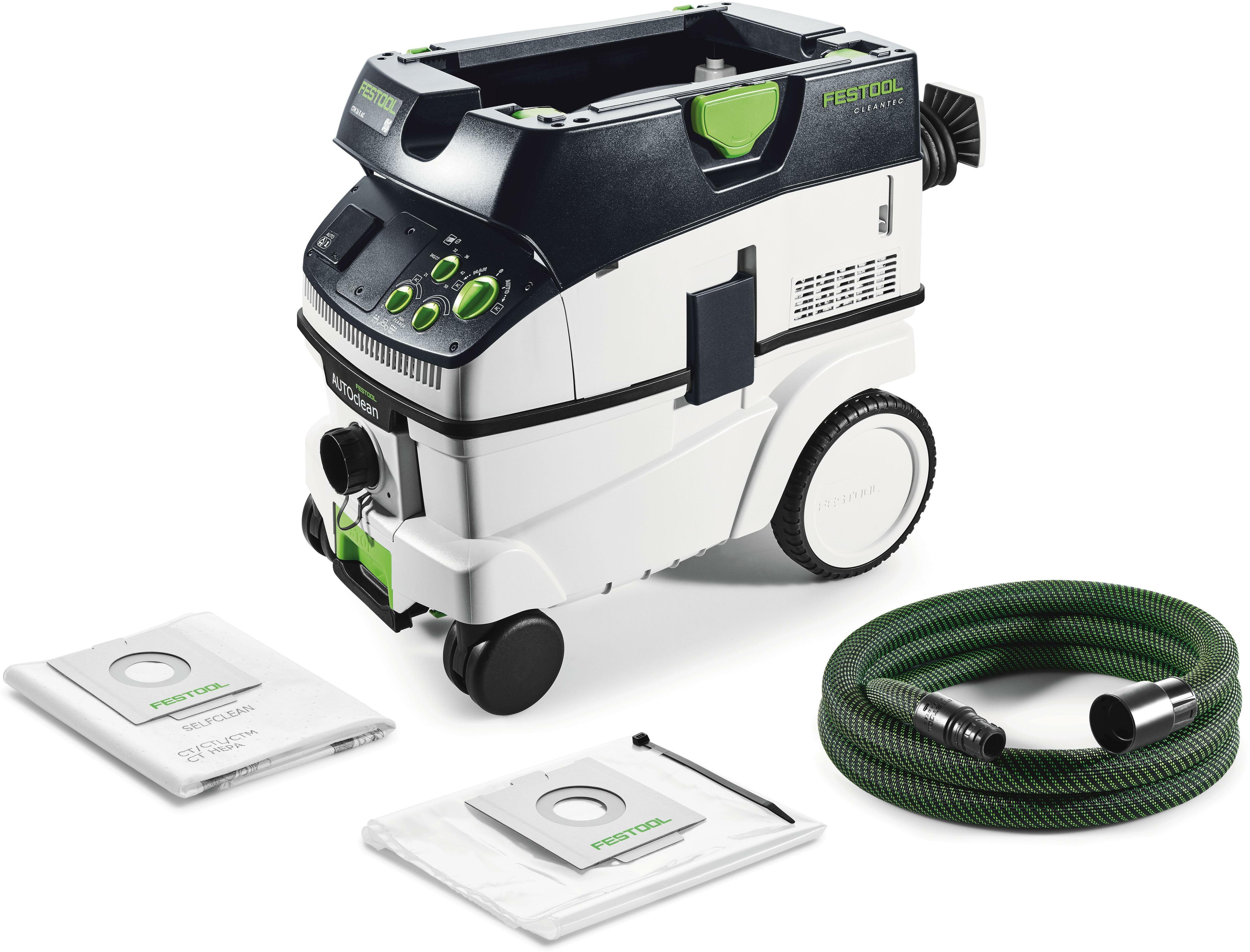 FESTOOL CTM 26 E AC mobiele stofzuiger cleantec 1200W M-klasse - 574978 ...