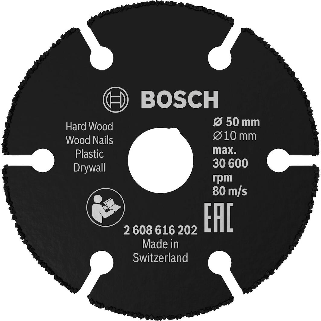 BOSCH 2608616202 Carbide Multi Wheel cut-off wheel for various ...