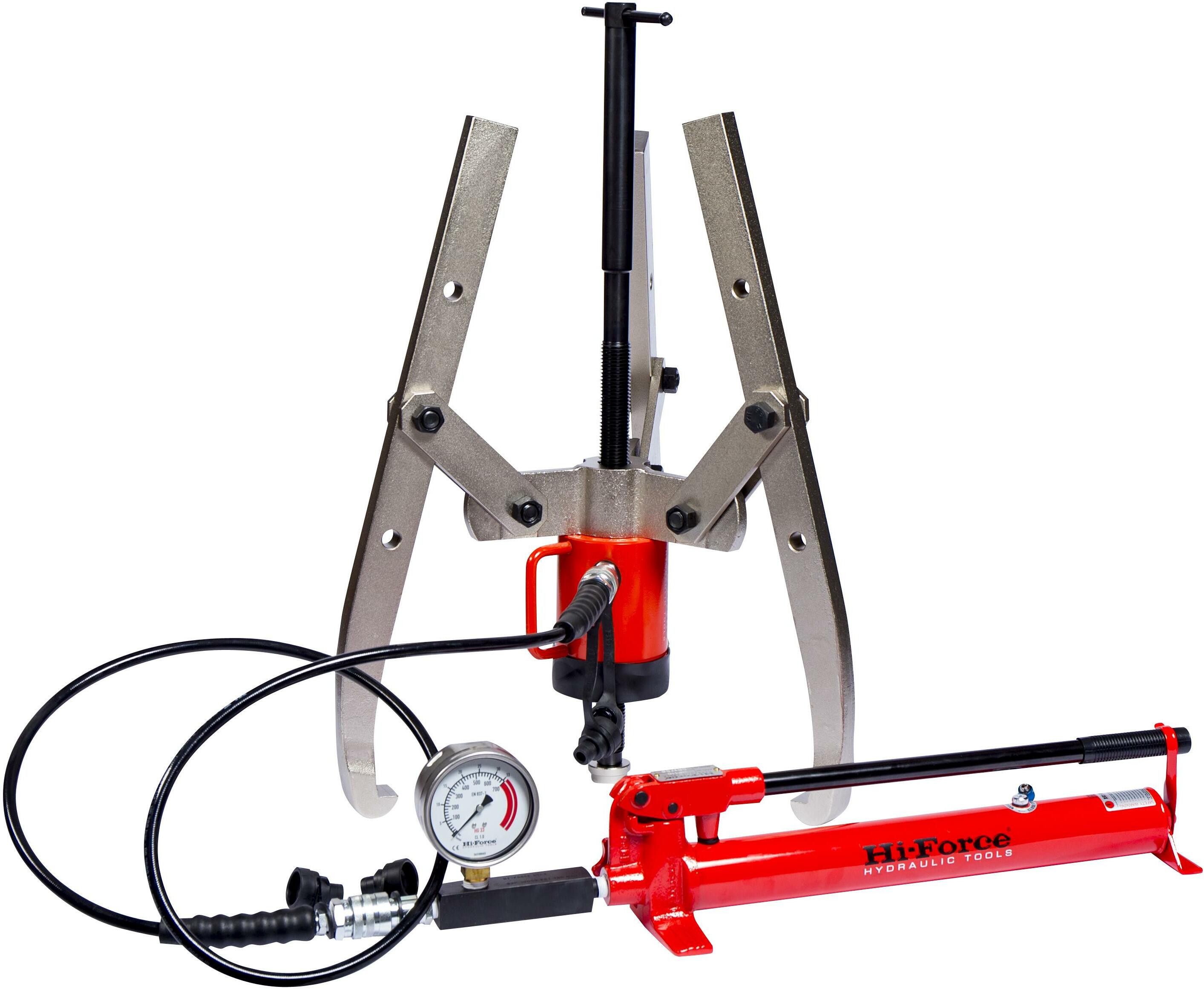 HI-FORCE PKS50-2 hydraulische 2-weg trekkerset 50 ton in opbergkist | Klium