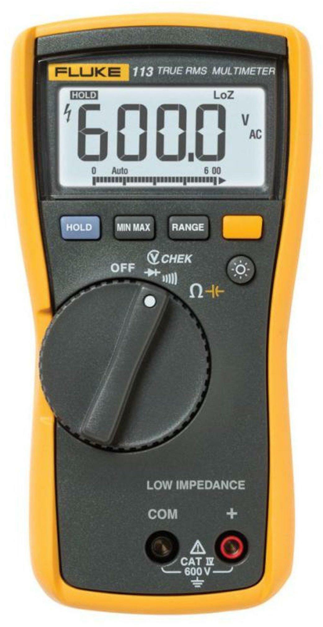 FLUKE 113 RMS compact digital multimeter with VCHEK - 3088053 | Klium