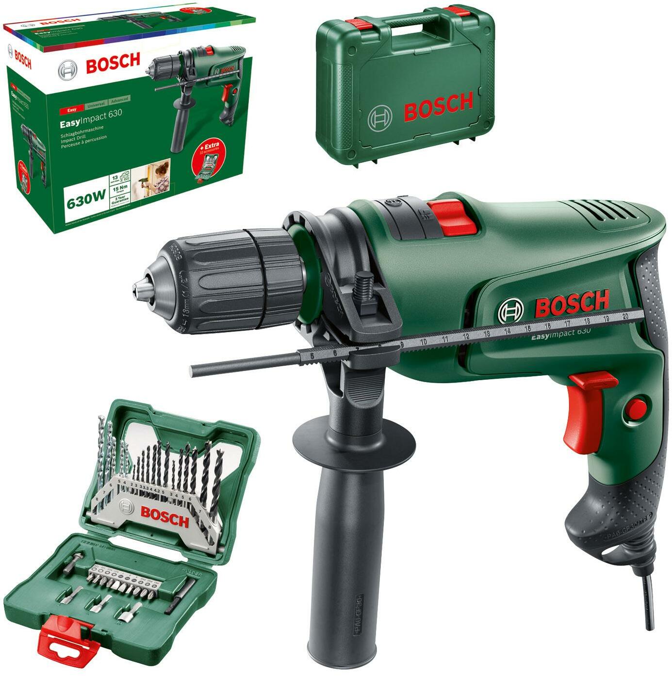 BOSCH EasyImpact 630 klopboormachine 630W in koffer - 0603133100 | Klium