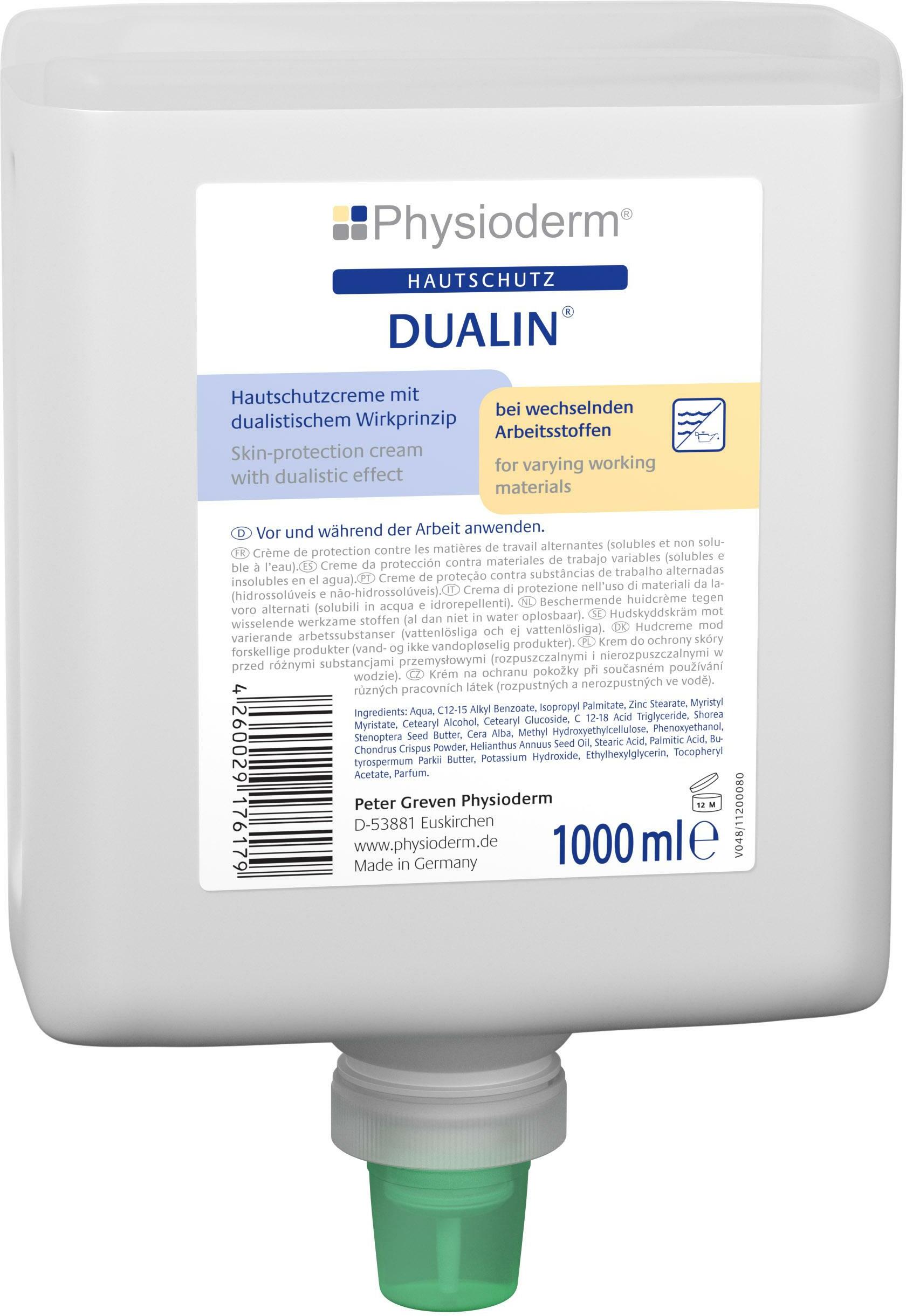 PHYSIODERM Dualin skin cream 1 l Neptune bottle perfumed - 14023003 | Klium