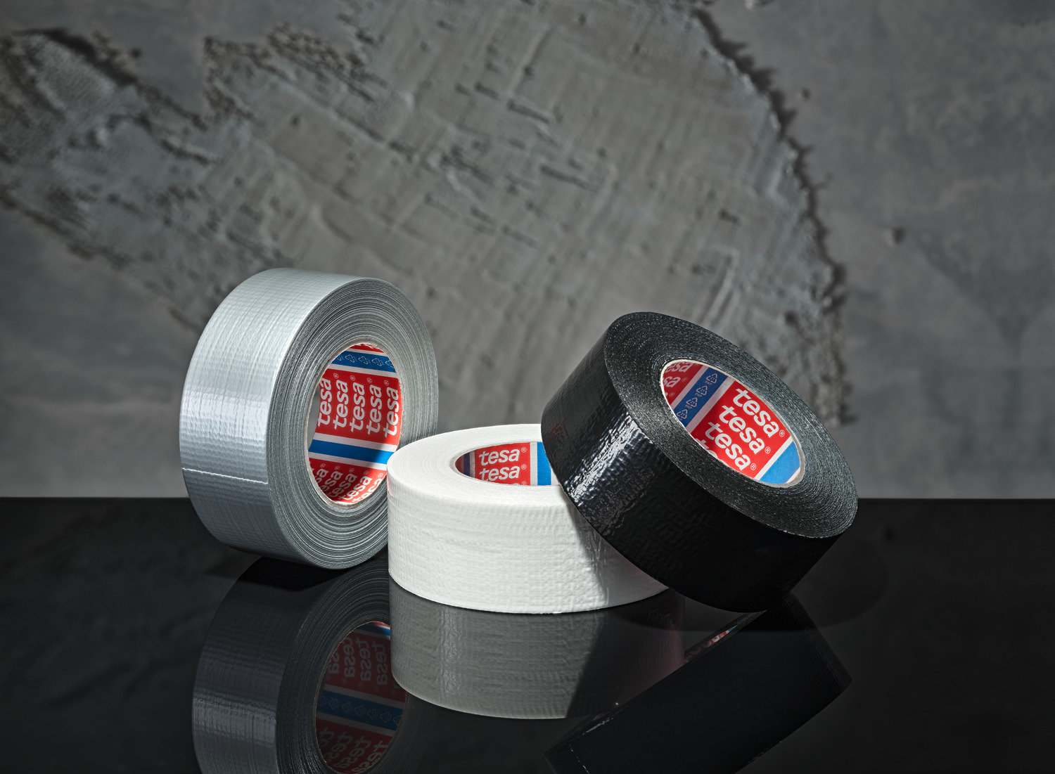 TESA 60462 heavy-duty duct tape zwart 50 mm x 50 m - 60462-00005-00 | Klium