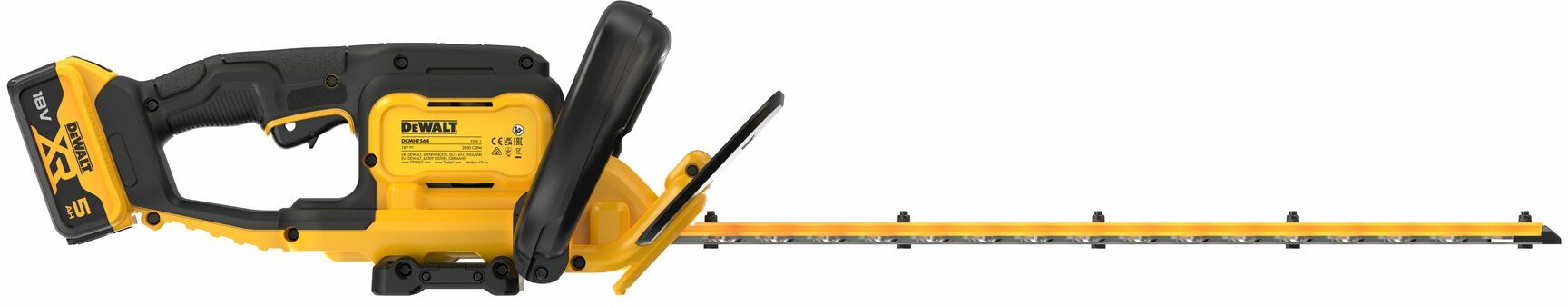 DEWALT DCMHT564P1-QW Taille-haie sans fil 18V XR 55cm 25mm (1x batterie ...