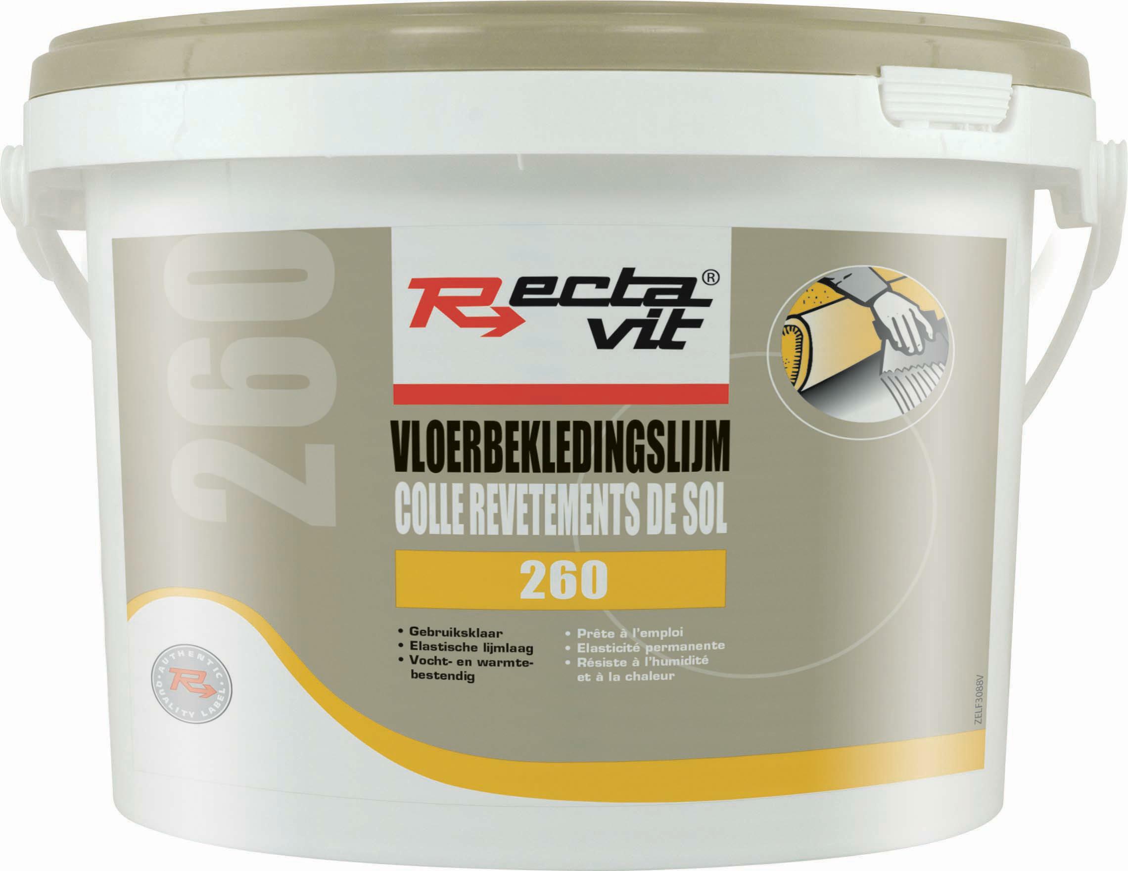RECTAVIT 260 universele vloer-en wandbekledingslijm op acrylaat ...