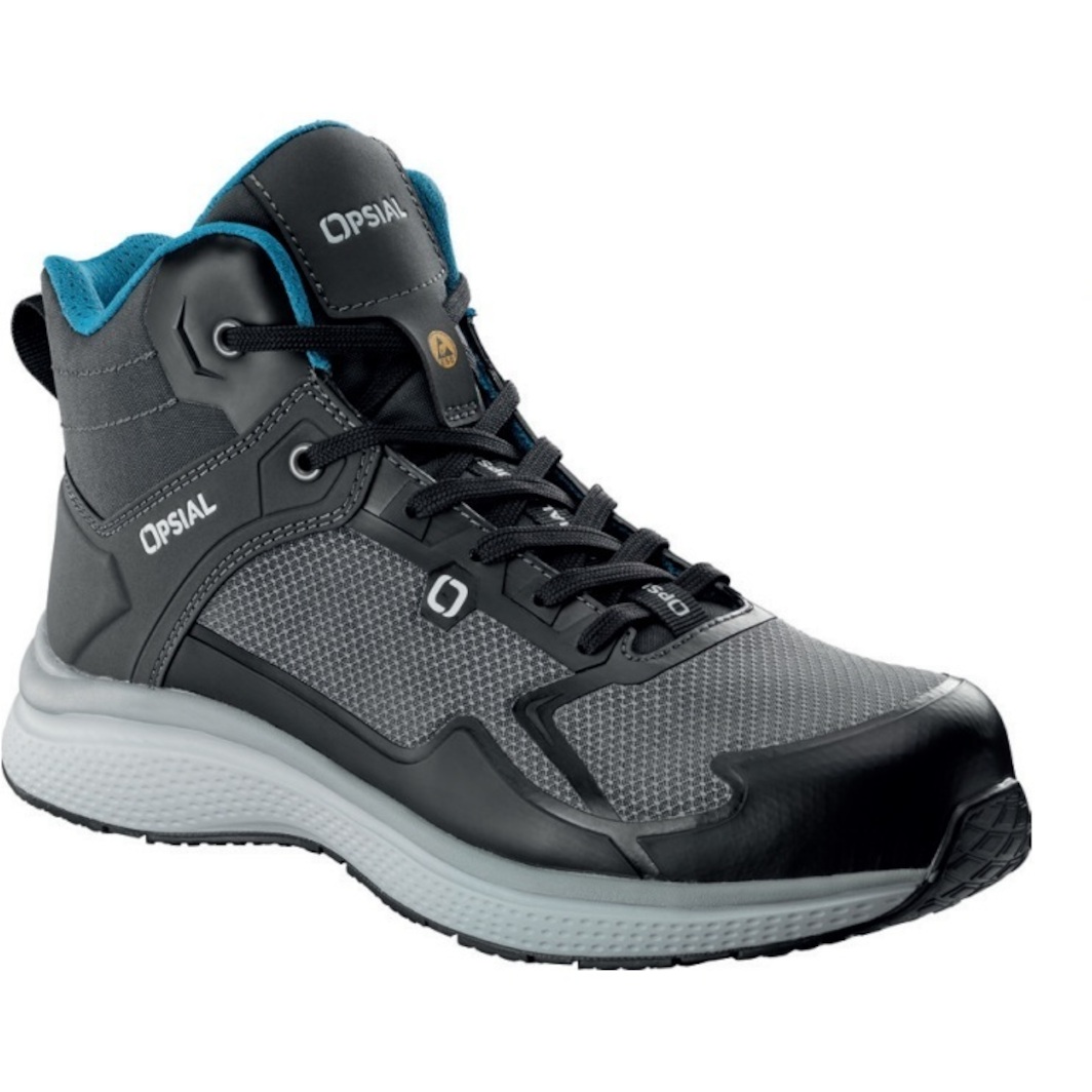 OPSIAL STEP'WIND OGT S3L HRO SR ESD safety shoe high (grey) - 71833402 ...