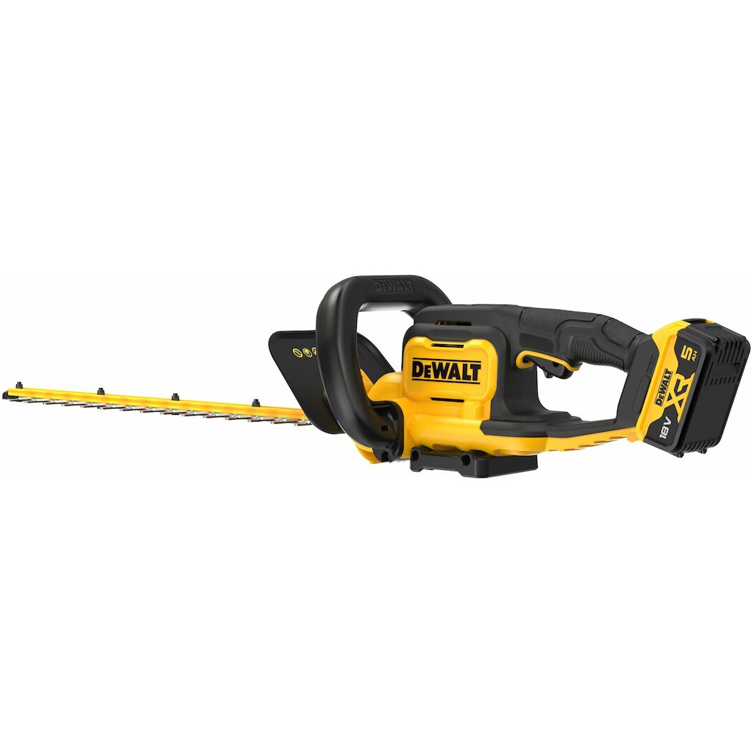 DEWALT DCMHT564P1-QW 18V XR cordless hedge trimmer 55cm 25mm (1x 5.0Ah ...