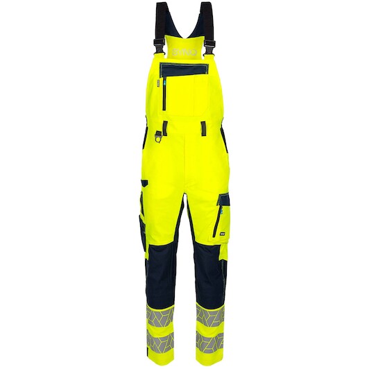 SYNQ BREAQOUT 813W bib & brace trousers, stretch zones, high-vis class ...