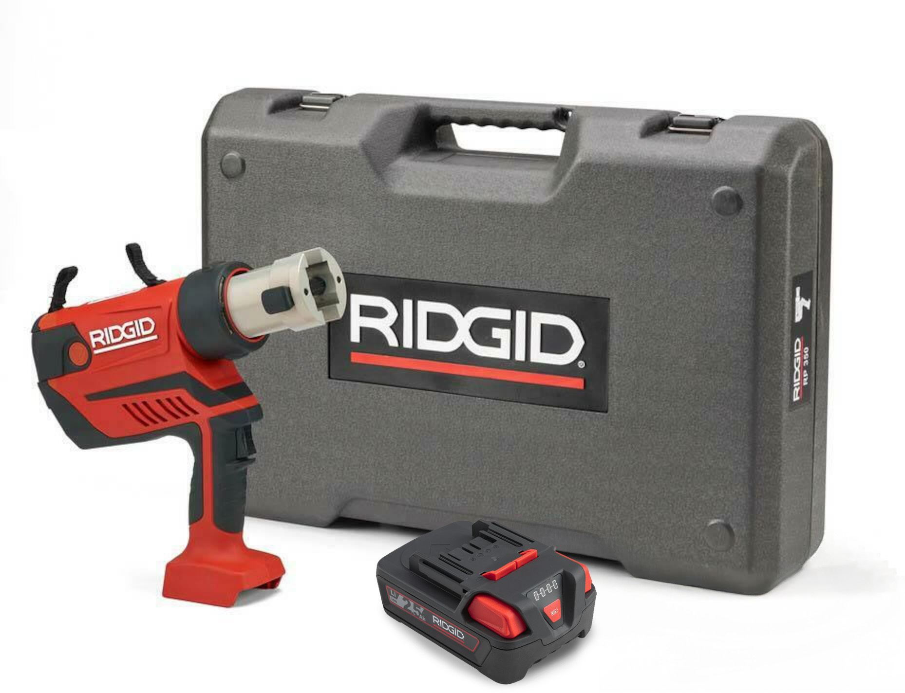 RIDGID RP 350-B 18V accu-persgereedschap zonder persbekken in koffer ...