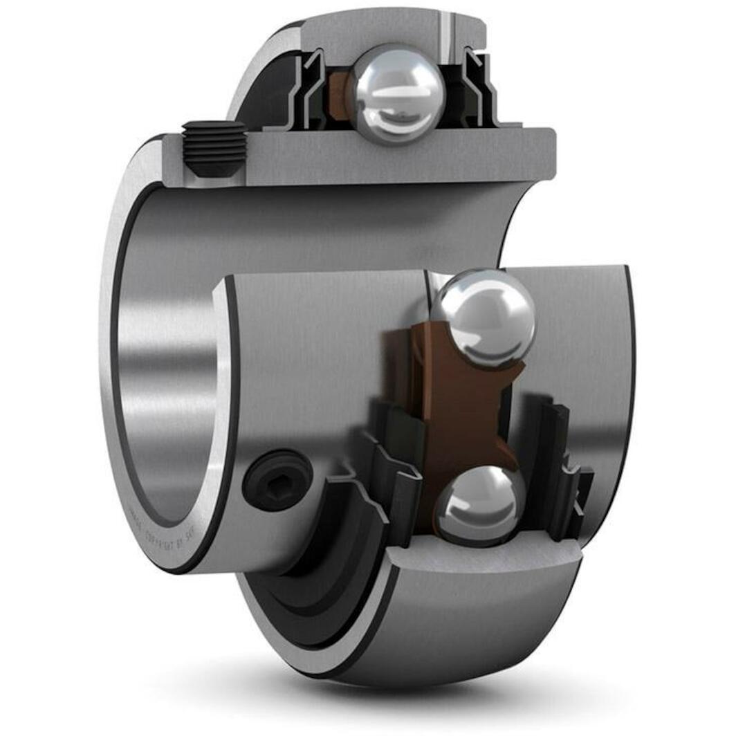 SKF YAR 210-115-2F Y-insteeklager cilindrisch met stelschroef voor inch ...