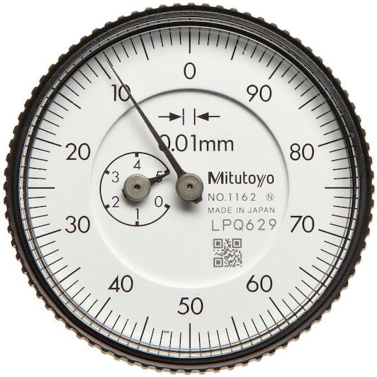 MITUTOYO 1162A dial indicator with fixture, ISO version, backwards ...
