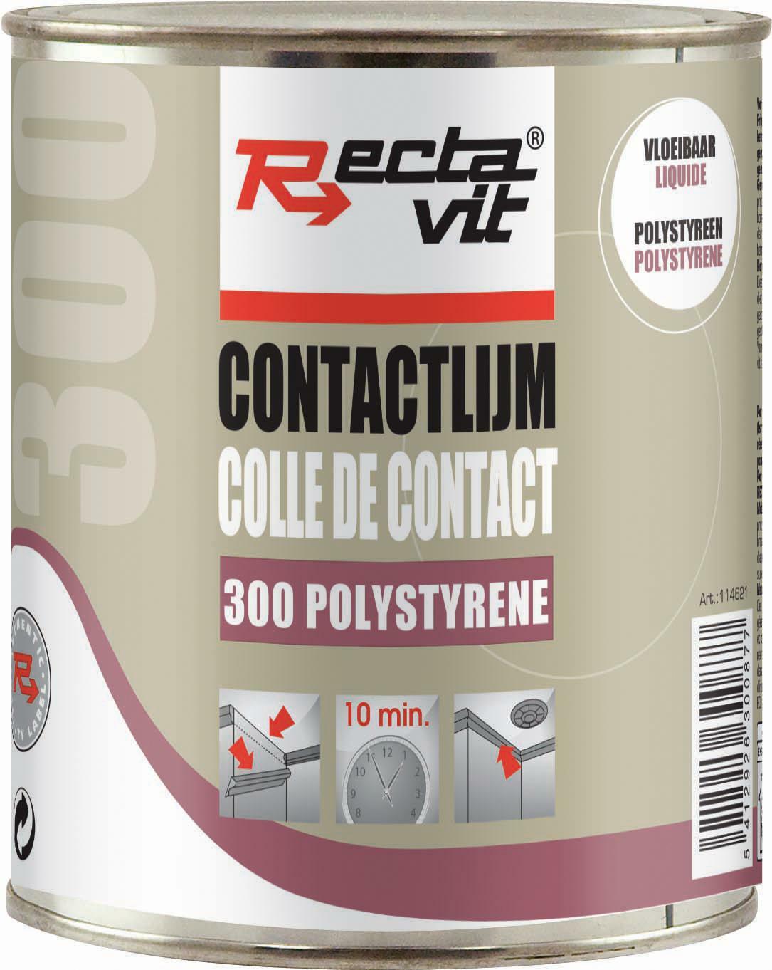 RECTAVIT 300 liquid contact adhesive for bonding boards in polystyrene ...