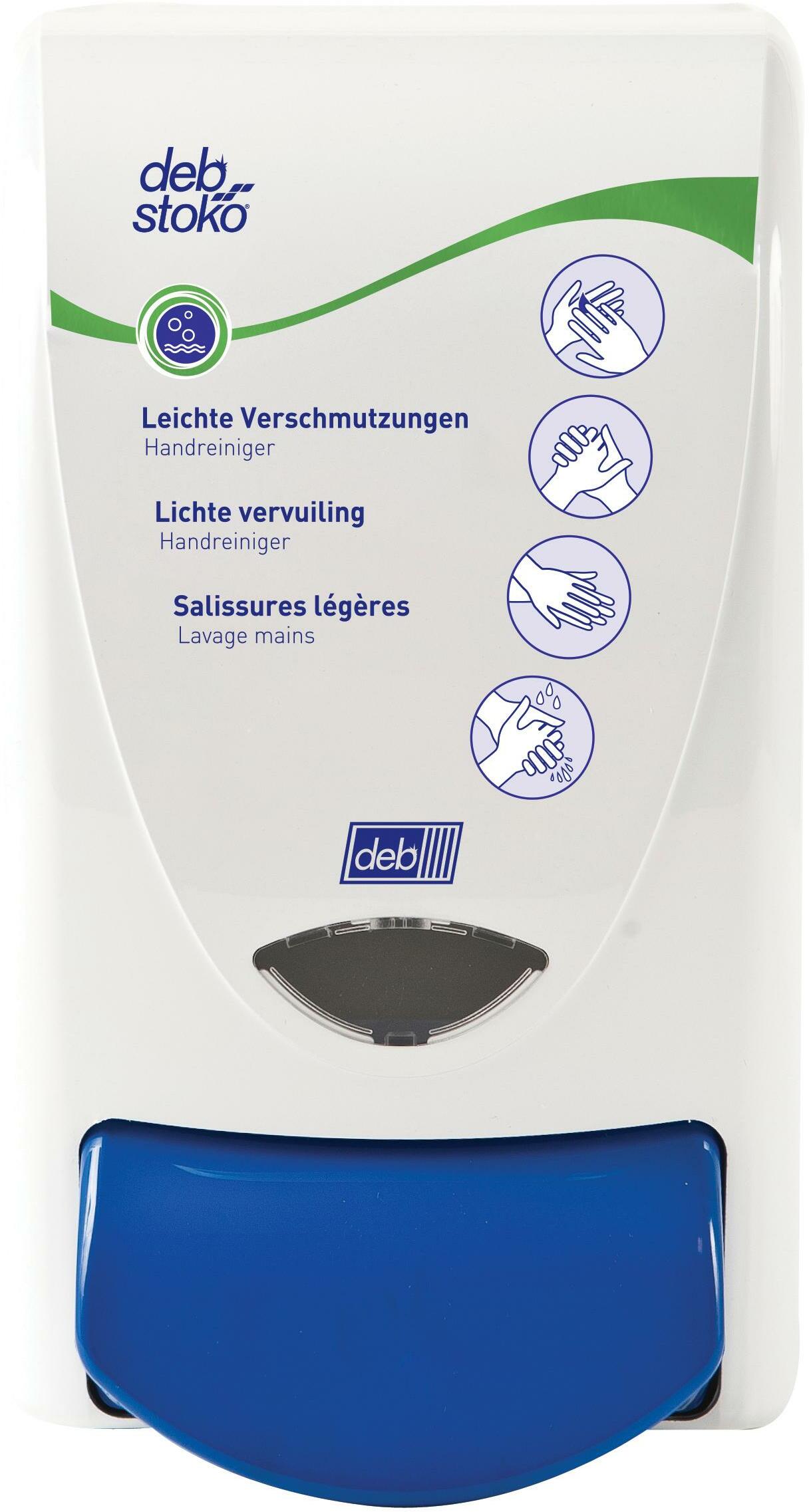 DEB STOKO Cleanse Light dispenser voor huidreiniging licht wit 1l (voor ...