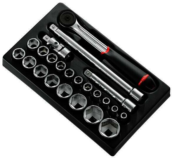 FACOM MOD.S161-36PB module 6-sided metric sockets 1/2 23-piece